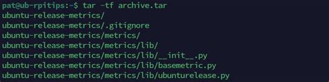 How To Use The Tar Command On Linux A Complete Guide Raspberrytips