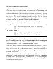 Propositional Logic Primer Pdf The Logical Study Of Argument Propositional Logic Logicians