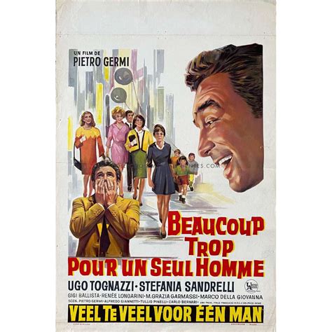 The Climax Movie Poster 14x21 In 1967 Pietro Germi Ugo Tognazzi