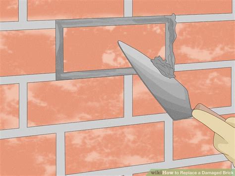 How To Replace A Damaged Brick With Pictures WikiHow