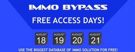 Immo Bypass Free Promocion Программы для работы с иммо Форум автомастеров