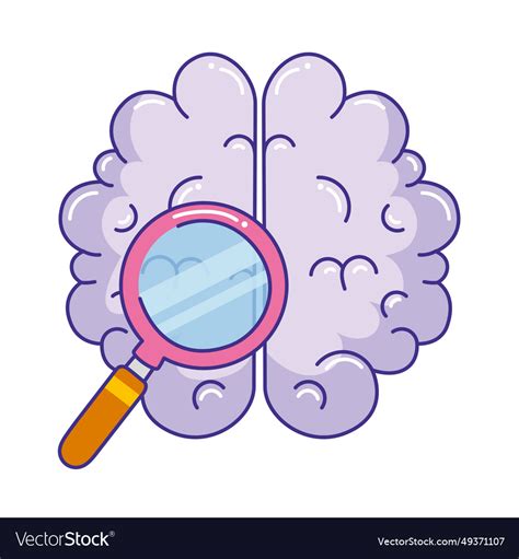 Epilepsy Brain Analysis Royalty Free Vector Image