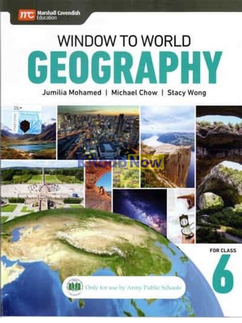 Window To World Geography Class 6 Apsacs Edition Kitaabnow