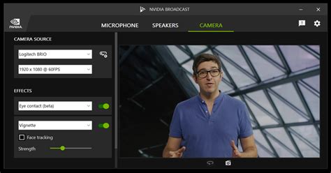 Nvidia Broadcast 14 Adds Eye Contact And Vignette Effects With Virtual Background Enhancements