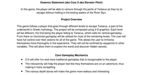 How To Write Game Concept Document And Why You Need To Kreonit