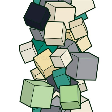 Vector Cube Background Stock Vector Illustration Of Abstract 78577218