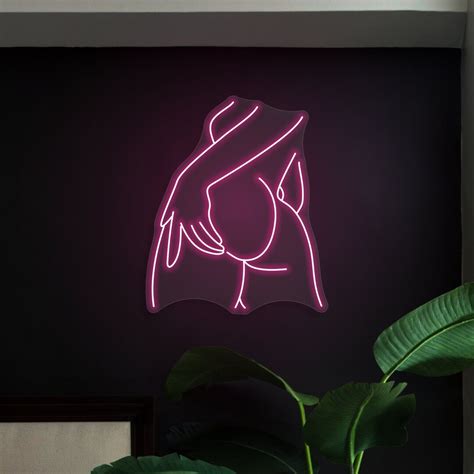Sexy Girl Led Sign Room Decor Sexy Body Neon Sign Custom Etsy