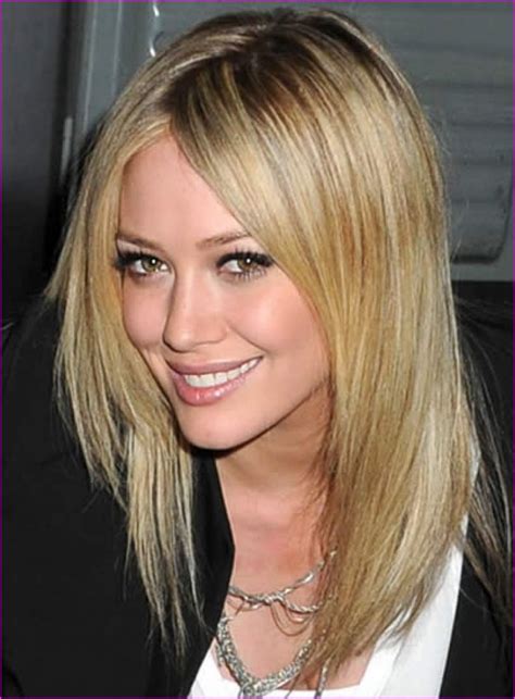 Medium Straight Hairstyles With Side Bangs Short Hair Models