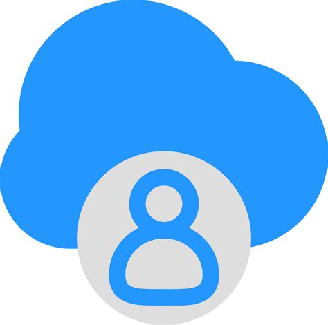 Flat Style Cloud Data Icon 28041230 Png