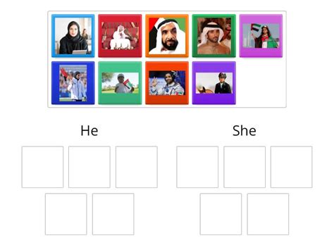 GS He She Sorting Group Sort