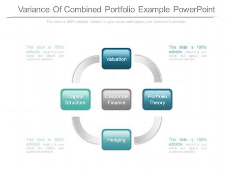 Variance Of Combined Portfolio Example Powerpoint