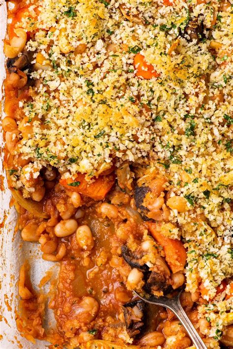 Vegetarian Cassoulet Recipe Bean And Mushroom Casserole White Bean