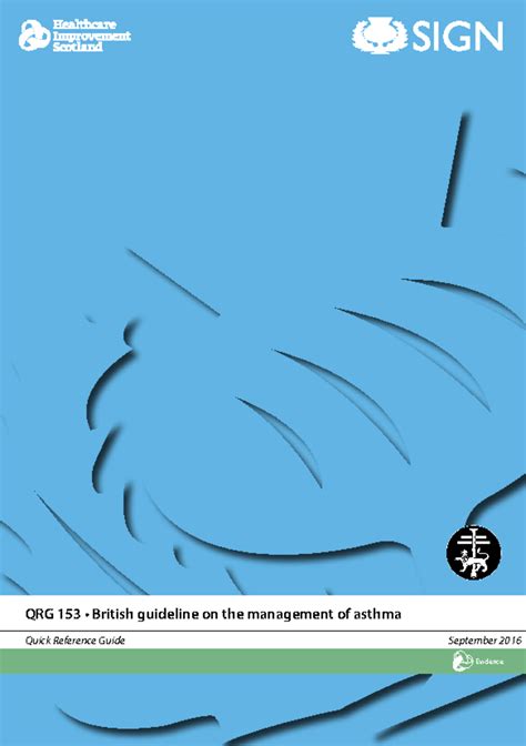 Bts Sign Asthma Guideline Quick Reference Guide 2016 Qrg 153