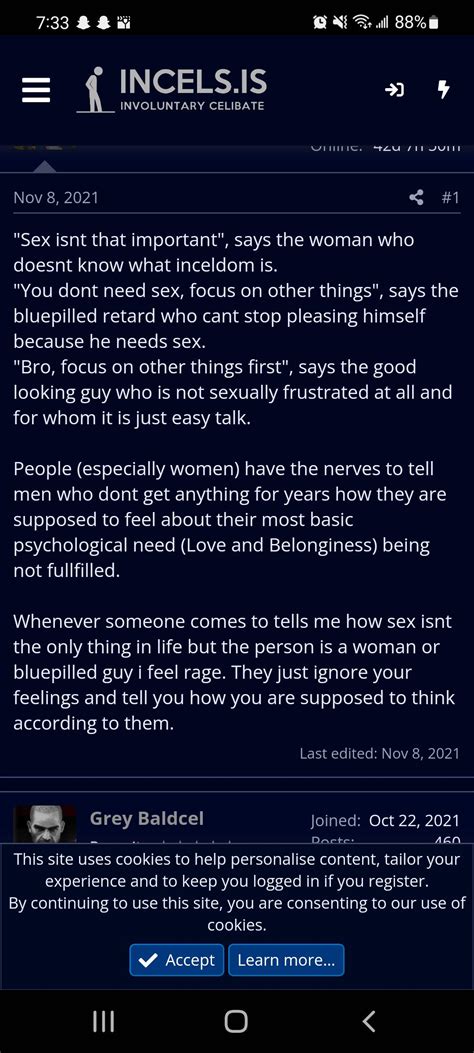 Sex Is NOT A Requirement To Fulfill Lobe And Belongingness It Can Be Filled By Participating As