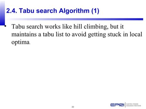 Heuristic Approach Optimization Ppt