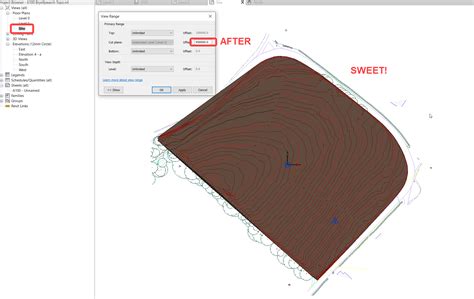 Topography Visibility In Plan View Autodesk Community