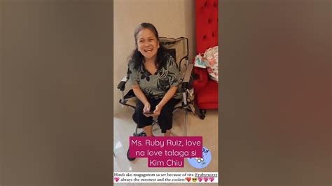 Kim Chiu Tita Ruby Is The Sweetest Kimchiu Youtube