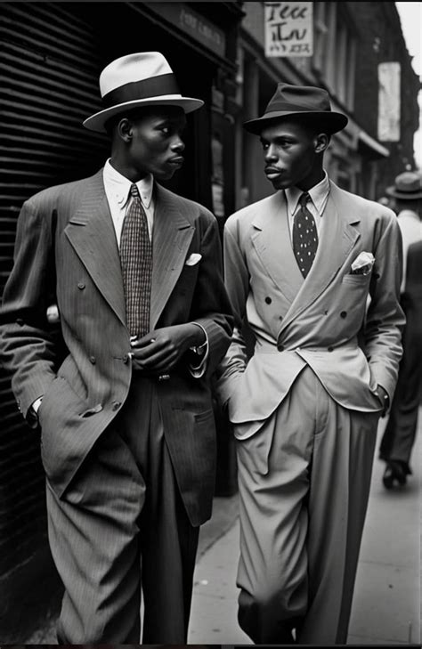 Vintage Fashion For Men African Print Suits Vintage Black Fashion