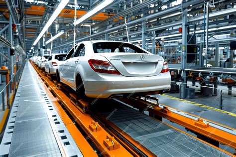 Premium Photo Innovative Automation In Modern Car Manufacturing