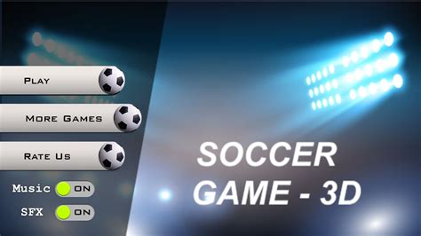 Soccer Game Unity D With AdMob Source Code SellAnyCode