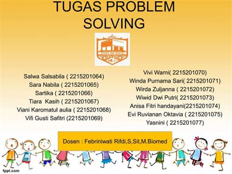 Tugas Kelompok Tiga Problem Solvingpptx