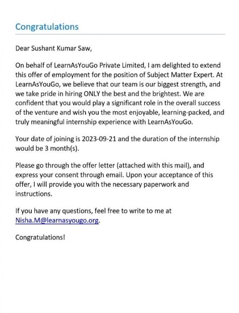 Sushant Kumar Saw On Linkedin Hello Connections I Am Thrilled To Share Some Fantastic News With