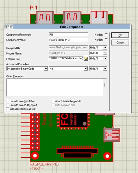 Raspberry Pi Library For Proteus The Engineering Projects