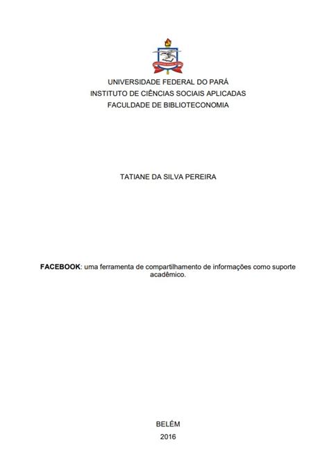 Capa de trabalho nas normas ABNT pronta modelo e formatação
