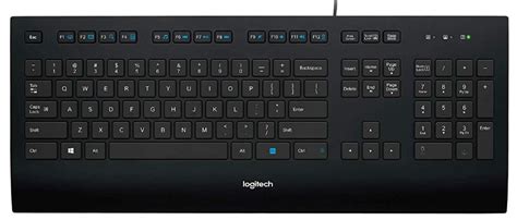 Logitech K280e Corded Keyboard En Cyrillic Black Veli Store