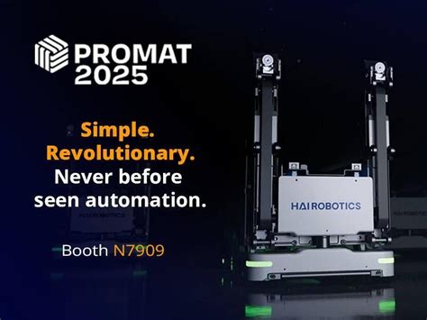 Haipick Climb At Promat2025 Warehouse Automation Innovation Hai Robotics Posted On The Topic