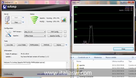 UwAmp Wamp server con una marcia in più Italia SW