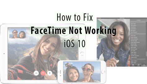 FaceTime Not Working In IOS 10 How To Fix AppleToolBox