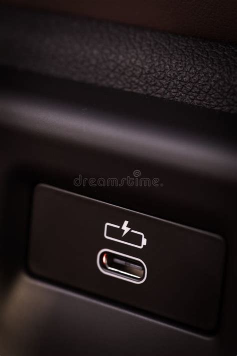USB Type C Plug Charging Socket Stock Photo Image Of Communication Modern