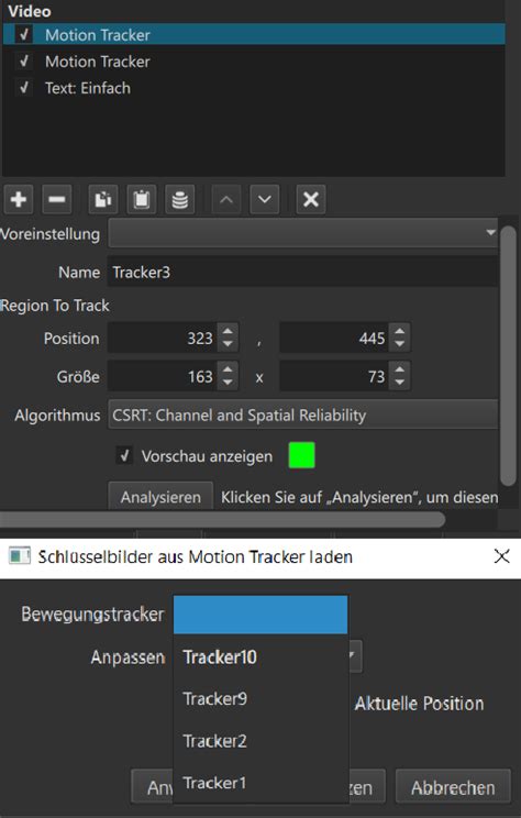 shotcut doesn t find all my trackers bug shotcut forum