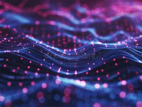 Abstract Digital Landscape Stock Image Image Of Pink 310309389