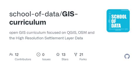 Github School Of Datagis Curriculum Open Gis Curriculum Focused On Qgis Osm And The High