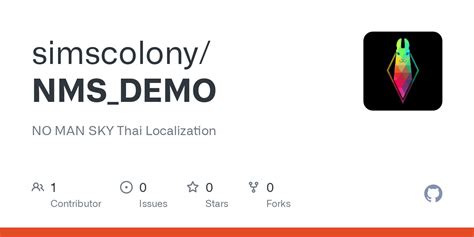 GitHub Simscolony NMS DEMO NO MAN SKY Thai Localization