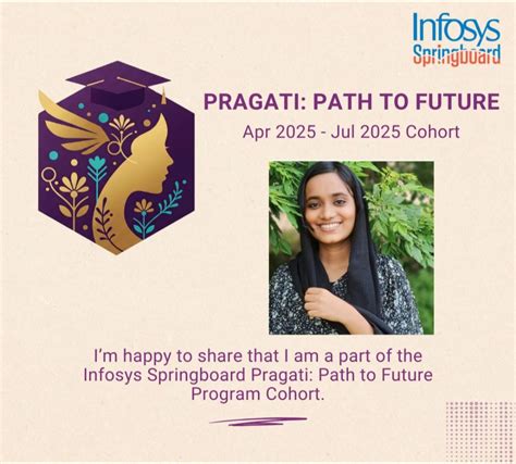 Infosysspringboard Pragatipathtofuture Womenintech Learningjourney
