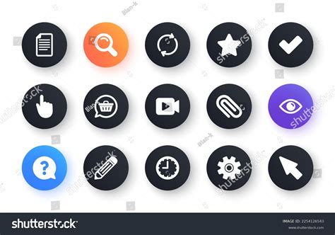 Document Time Question Mark Icons Search Stock Vector Royalty Free