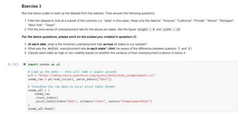 Using The Dataset From Question Of Exercise Chegg Com