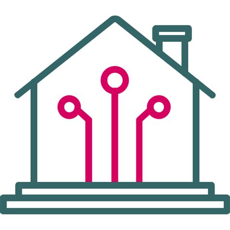 Smart House Generic Outline Color Icon