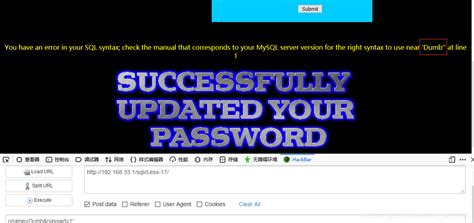 sqli labs之less 17 csdn博客