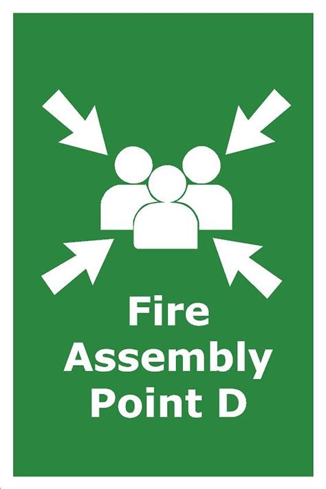 Fire Assembly Point D Bespoke Signage Solutions Ltd Fire Assembly Point D Bespoke Signage Solutions Ltd
