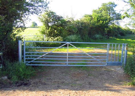 Métal Galvanisé De Porte De Ferme Dallée De 12mm Agricole Avec Hingle
