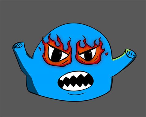 Anger Blob By Grumpybutter On Deviantart