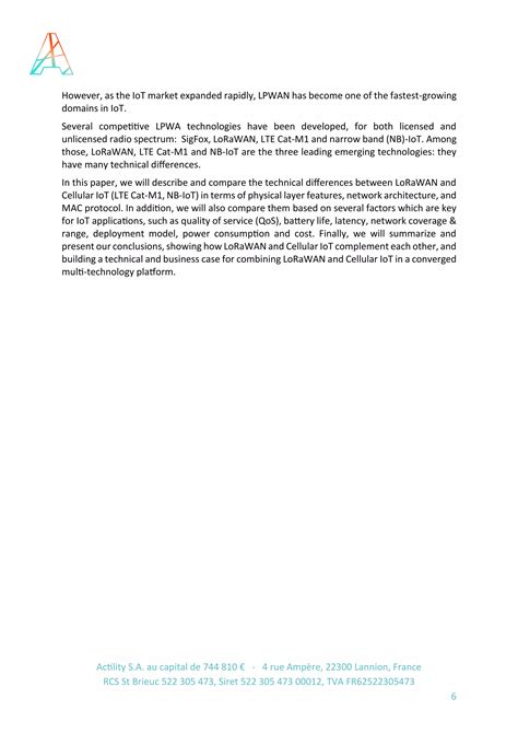 Whitepaper LoraWAN And Cellular IoT NB IoT LTE M How Do They Complement Each Other PDF