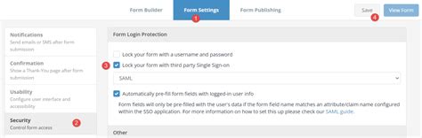Saml Sso For Protecting Forms Snapforms Resources And Faqs
