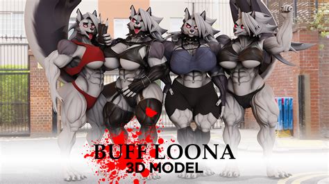 Lf Jade Jacky Kimzi0808 Models Buff Loona Fit Renamon V2 And Fit