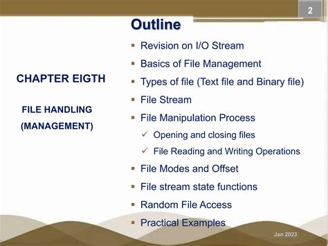File Management And Manipulation In C Programming PPT