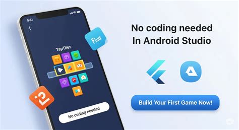 🕹️ Build A Flutter Game Instantly In Android Studio — No Coding Needed